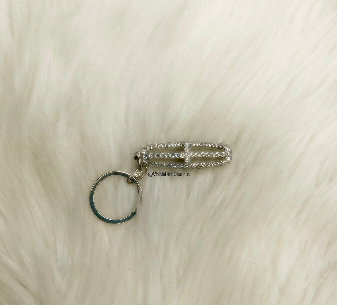 BLING LINCOLN Keychain Encrusted With Swarovski Diamond Crystals- Car ...