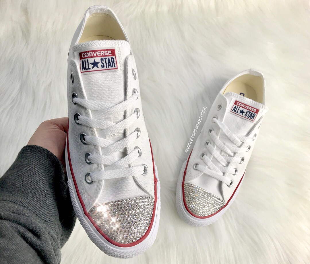 Swarovski Crystal CONVERSE Chuck Taylor All Starts Women's Crystal ...