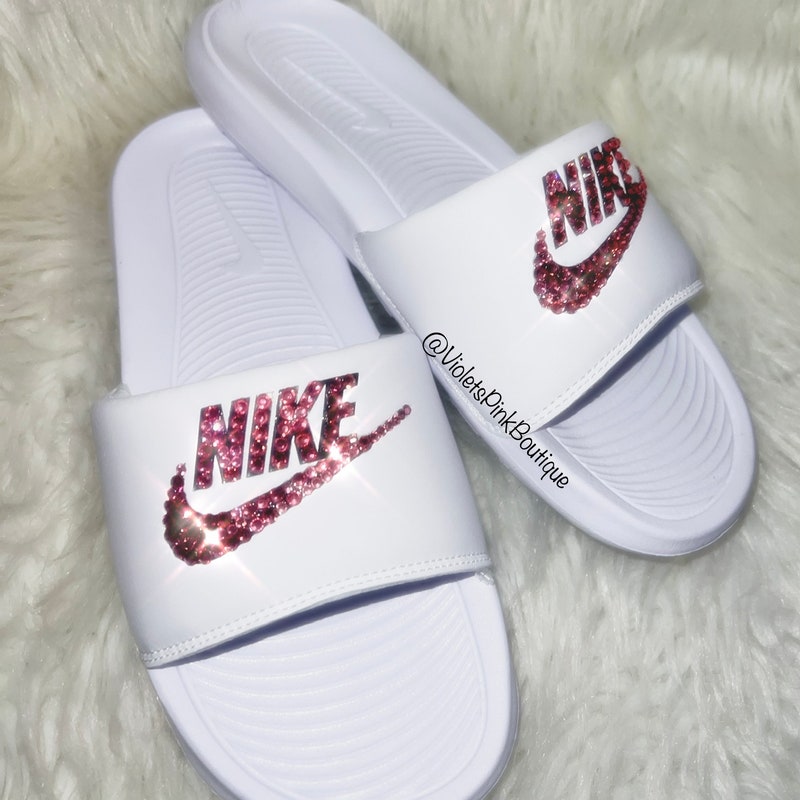 Nike Slides Custom - Etsy