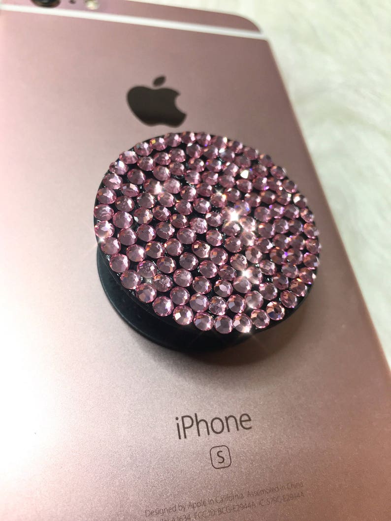 Swarovski Crystal Bling Popsocket Cell Phone Grip Bling Cell - Etsy