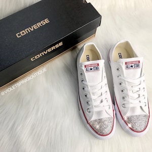 Swarovski Crystal CONVERSE Chuck Taylor All Starts Women's Crystal ...