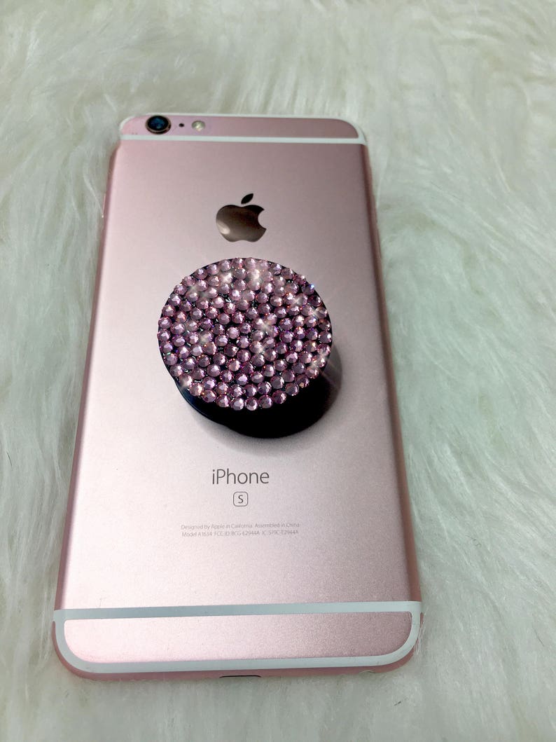 Swarovski Crystal Bling PopSocket Cell Phone Grip Bling Cell | Etsy