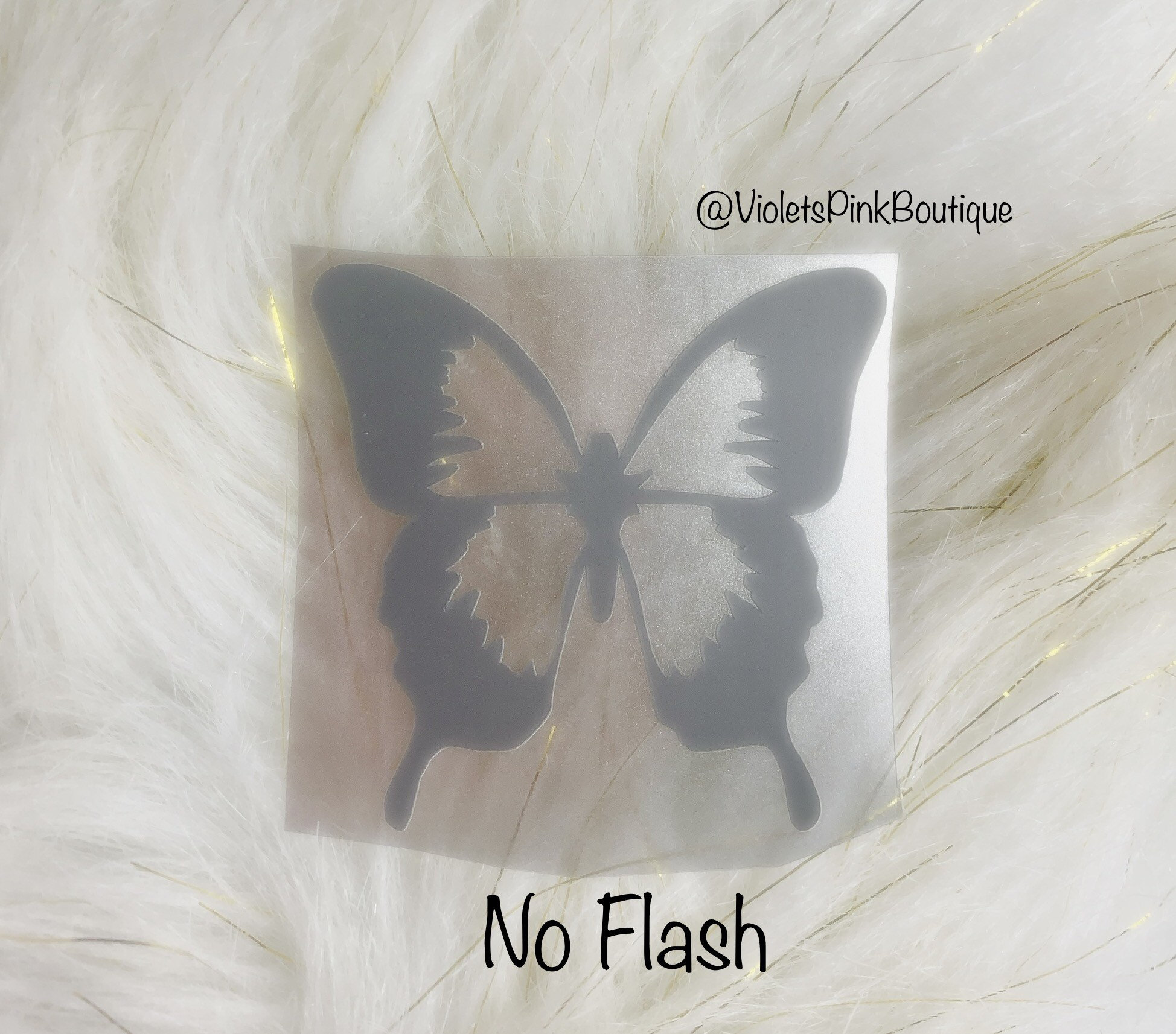 Reflective Butterfly Heat Transfer Sticker For Shoes Iron On | Etsy