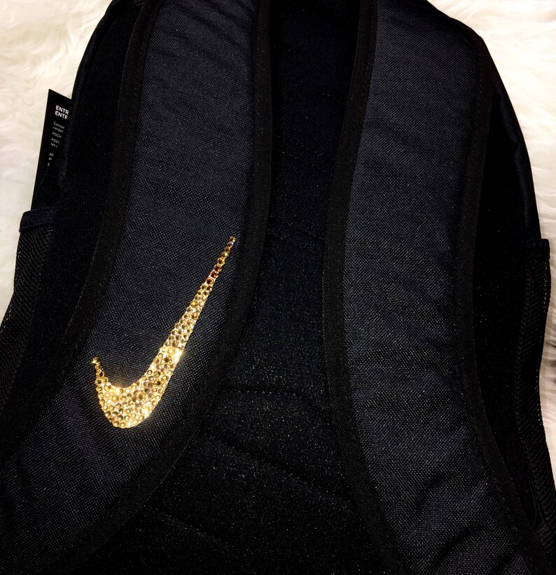 Bling Nike Brasilia Training Backpack Embellished With | Etsy