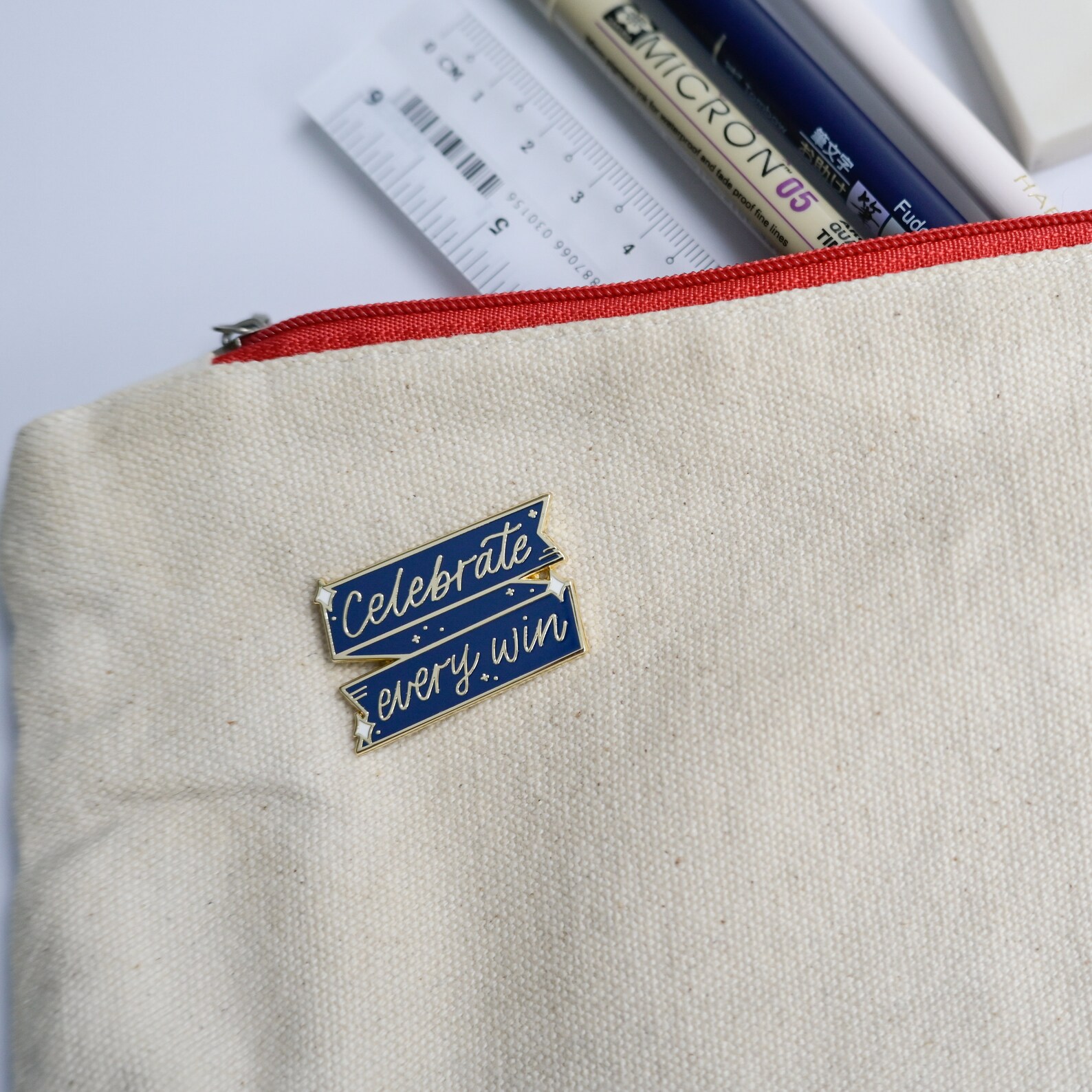 Celebrate Every Win Enamel Pin Motivational Pin Inspirational Pin Lapel ...