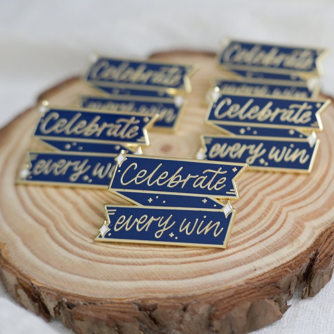 Celebrate Every Win Enamel Pin Motivational Pin - Etsy