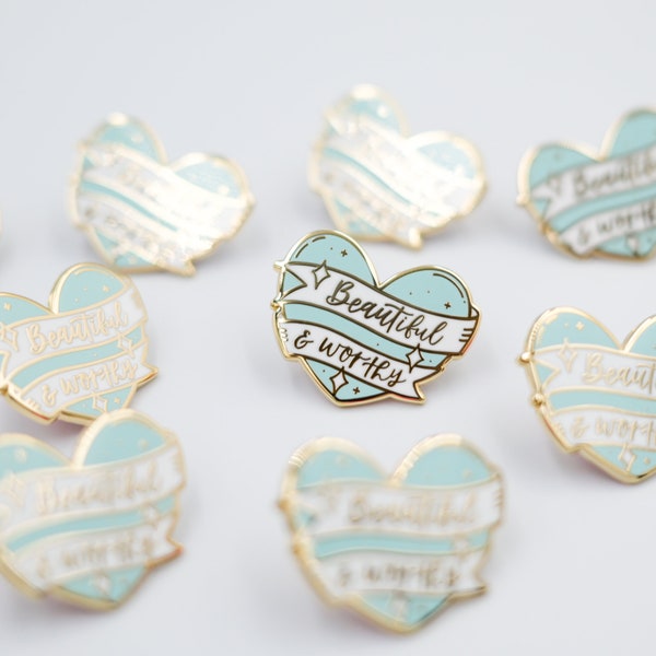Self Care Enamel Pin - Etsy