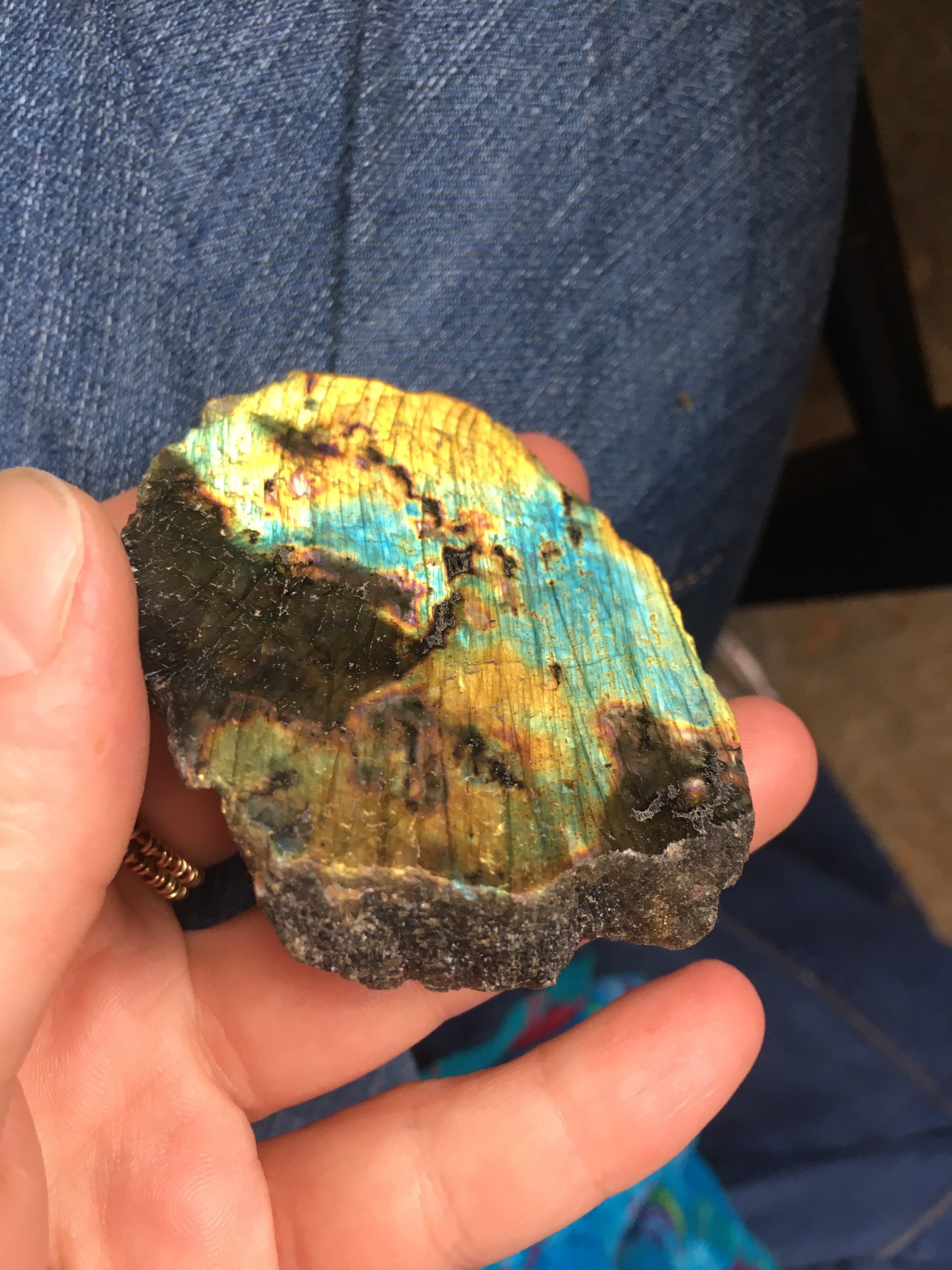 Flashy Rough Polished Labradorite Raw Stone Mineral Specimen | Etsy