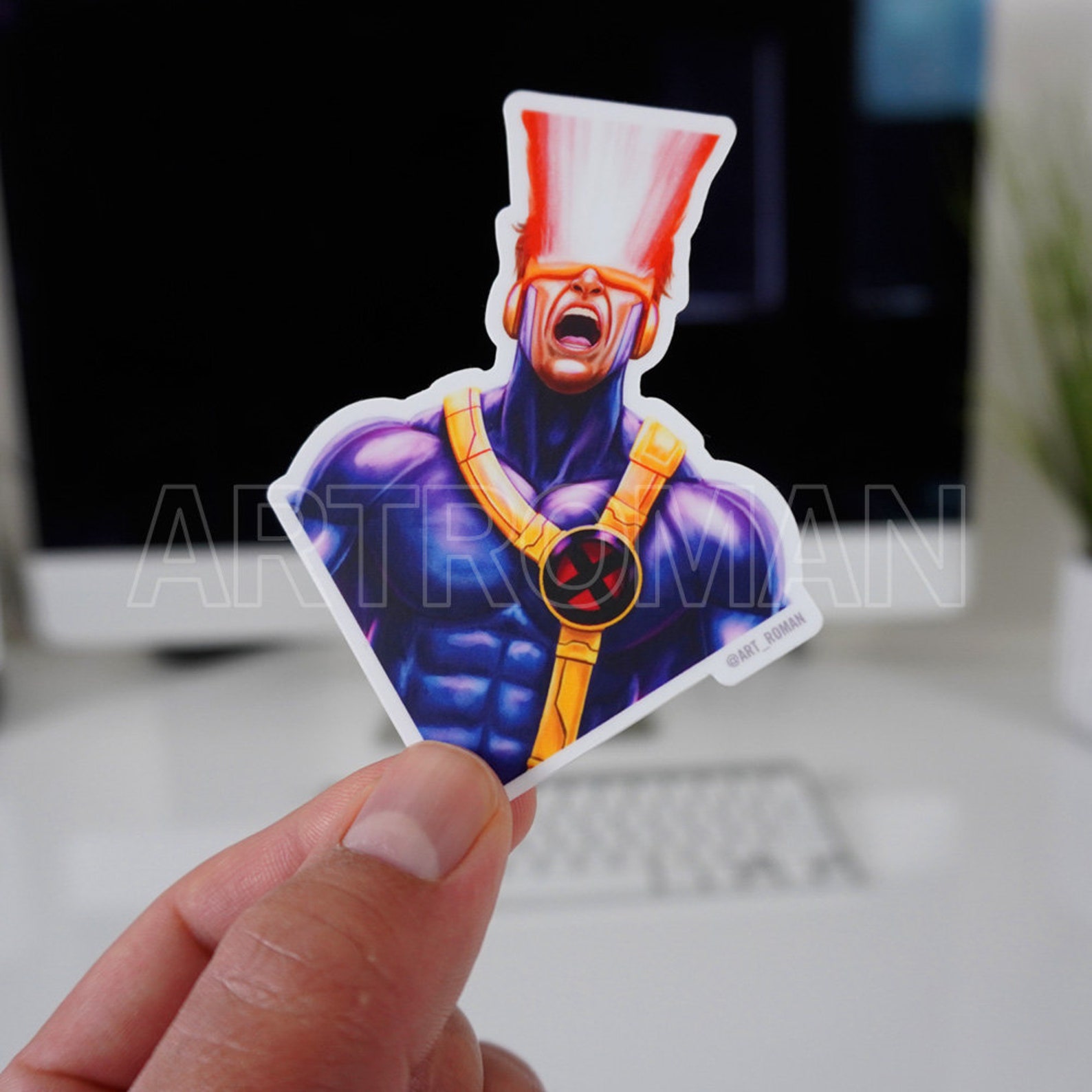 X-men Set of 6 Marvel Vinyl Waterproof Stickers - Etsy