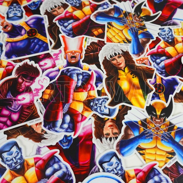 X Men Stickers - Etsy