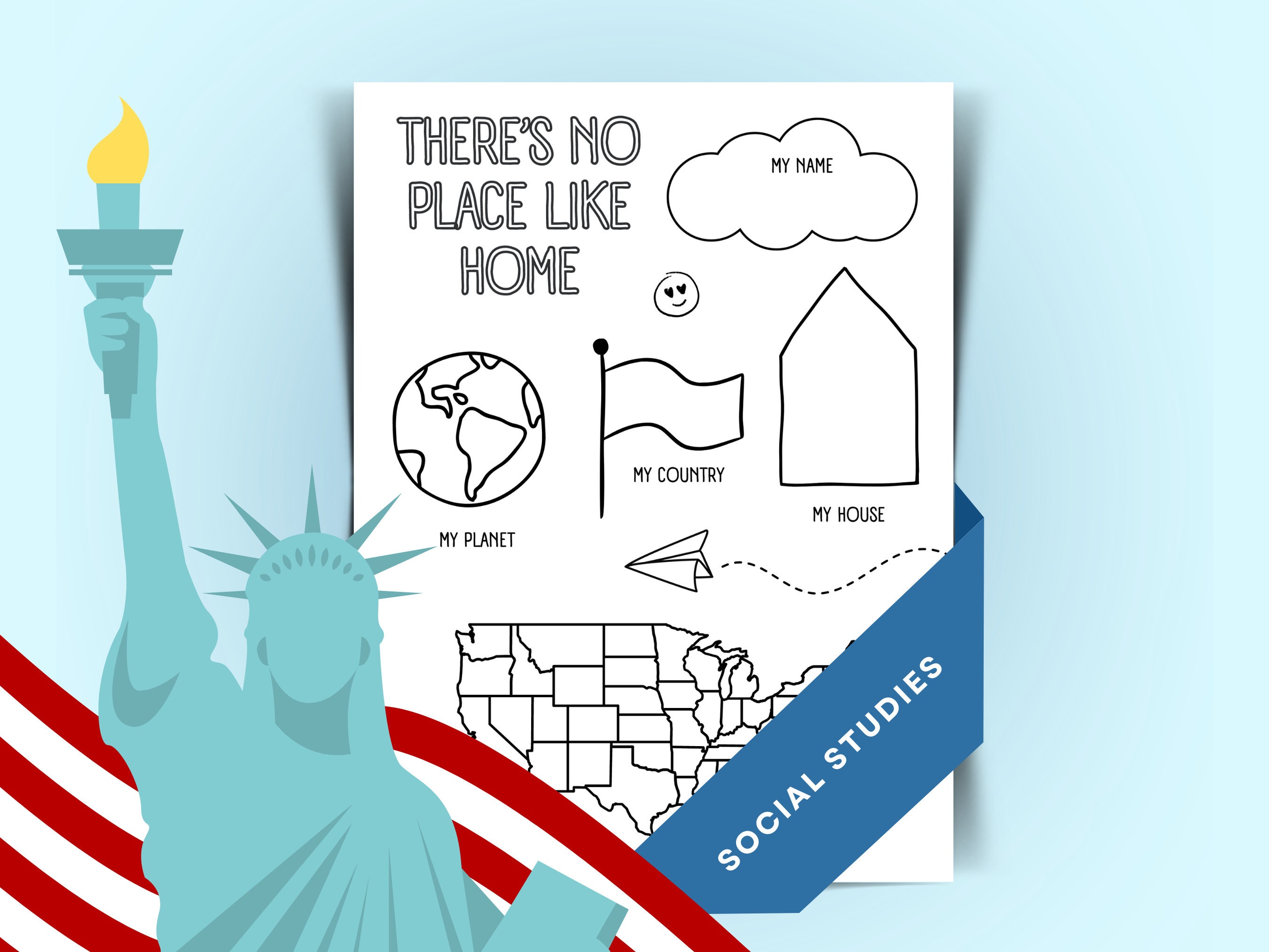 There's No Place Like Home Social Studies History Geography Homeschool ...
