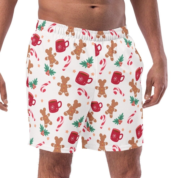 Mens Christmas Bathing Suit - Etsy