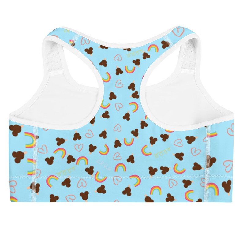 Blue Bar Ice Cream Women's Unpadded Sports Bra Activewear Marathon ...