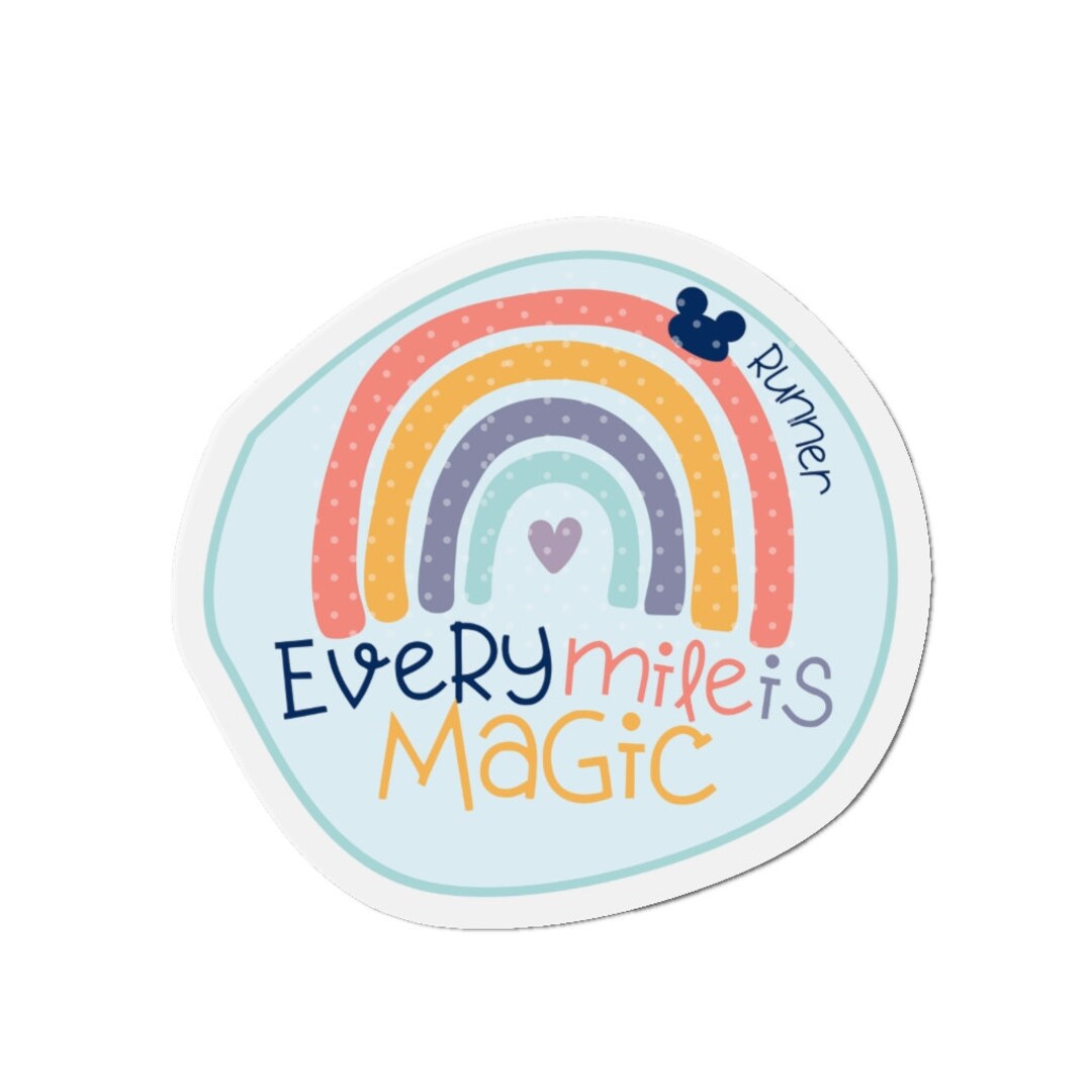 Magical Race Day Magnet Runner Car Magnet Marathon Magnet Runner Gifts ...