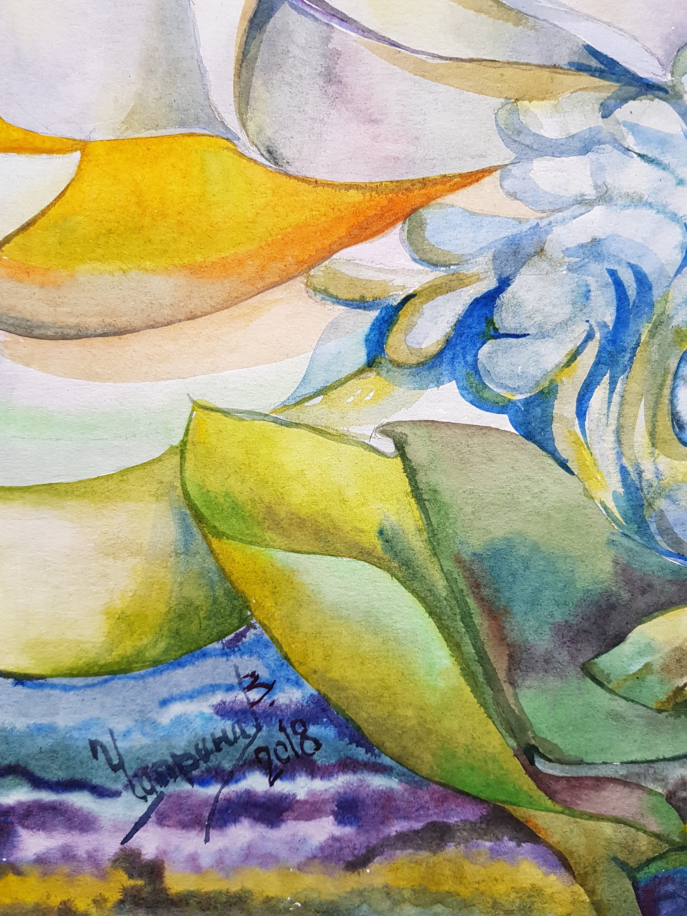 Original Watercolor Paintingoriginal Artworkswan | Etsy