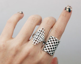 Illusion ring | Etsy