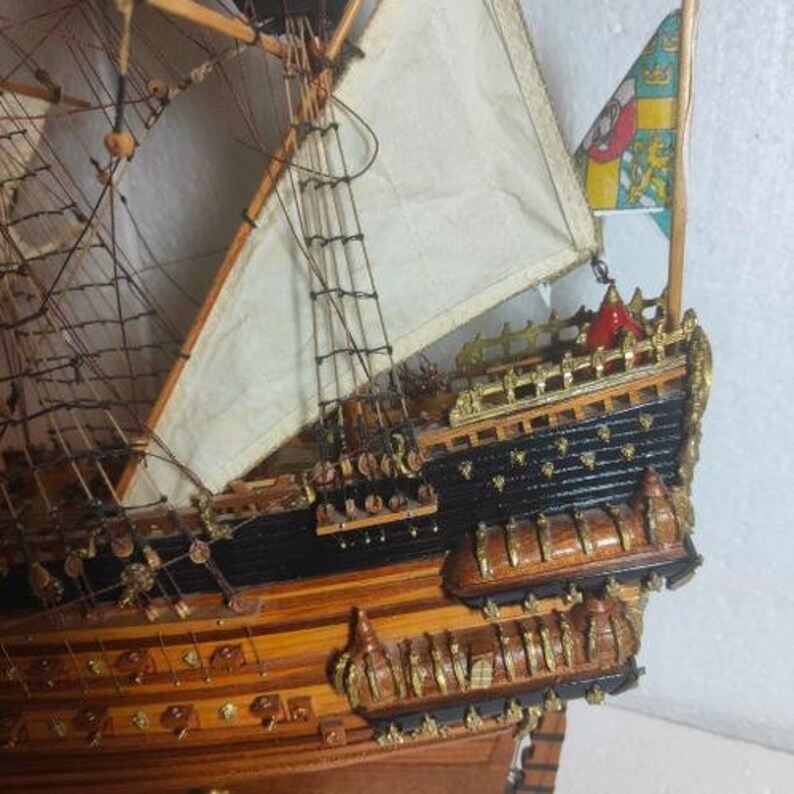 Vasa/wasa Ship - Swedish Wasa/vasa Model Ship - Wood Model - Etsy