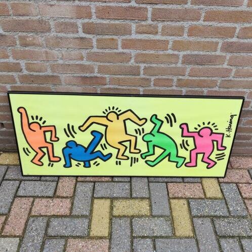 Keith Haring Dancing People - Etsy