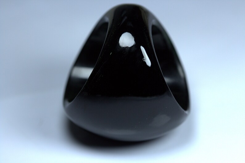 Black Onyx Carved Rings. SELECT SIZE. Beautifully Hand - Etsy