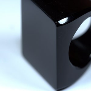 Black Onyx Carved Rings. SELECT SIZE. Beautifully Hand - Etsy