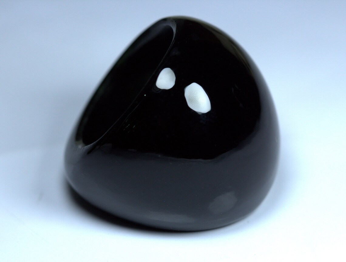 Black Onyx Carved Rings. SELECT SIZE. Beautifully Hand - Etsy