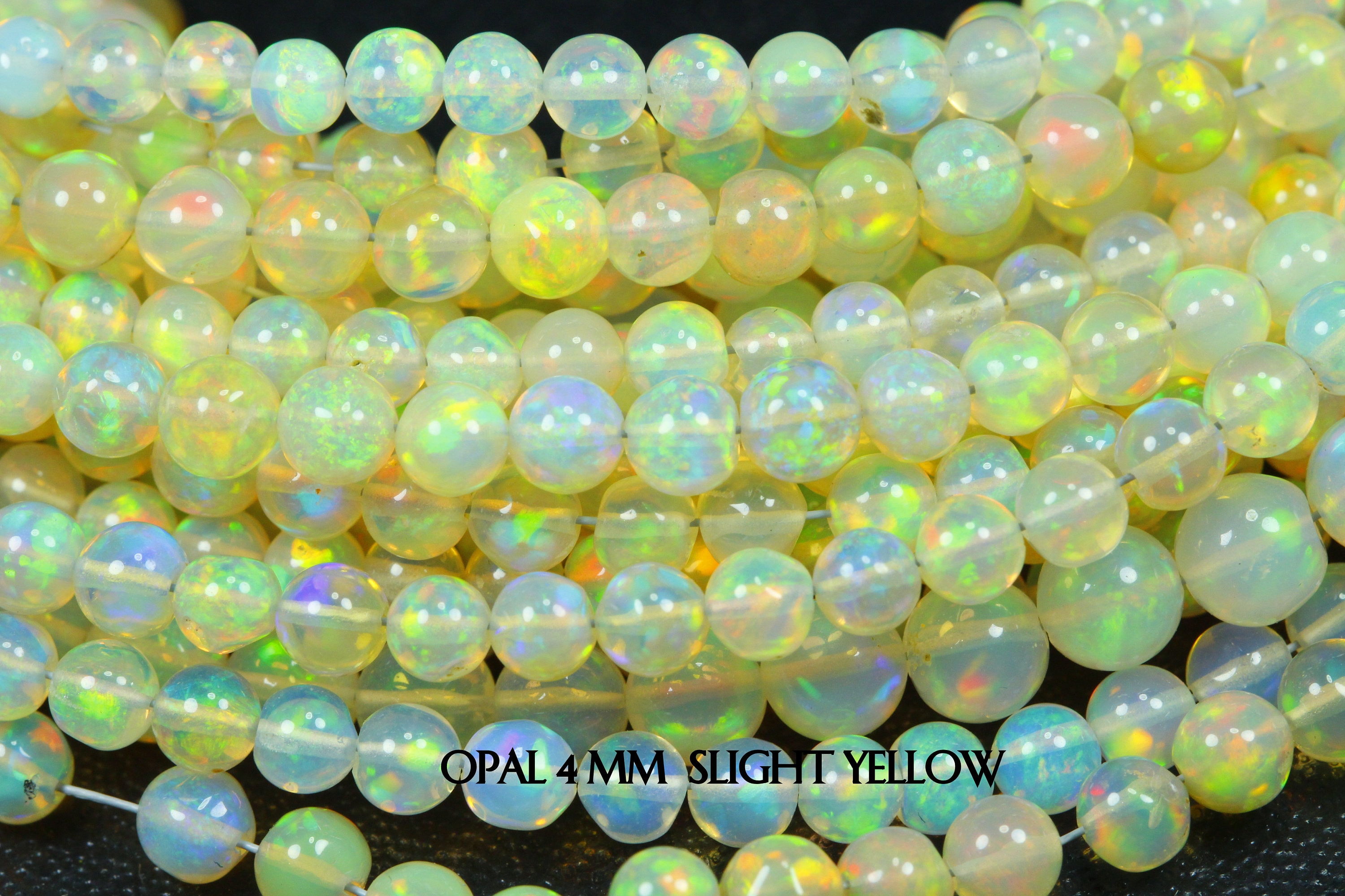 SUPERB Genuine 4 Mm Opal Balls. 25 50 100 Pieces. AMAZINGLY | Etsy
