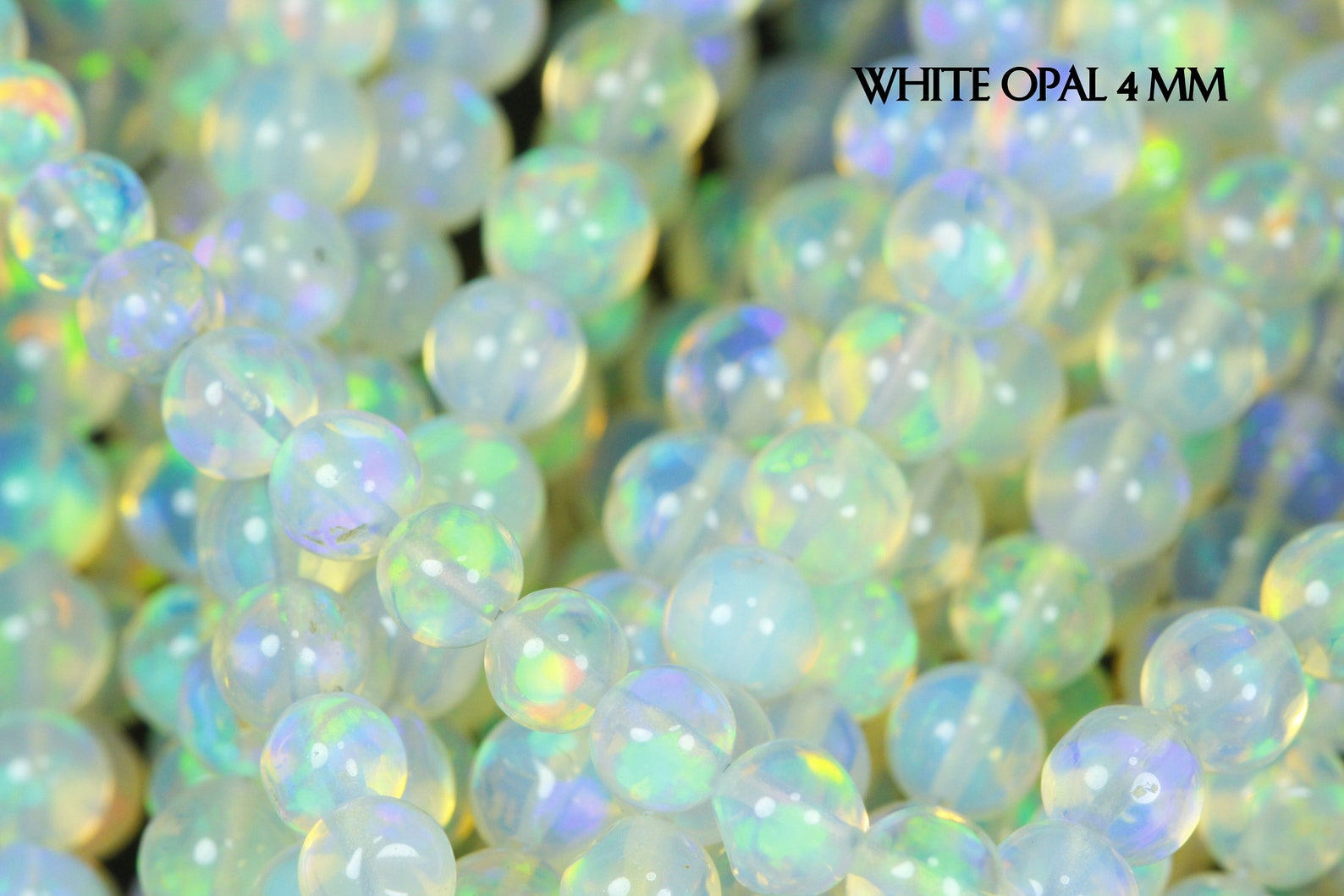 SUPERB Genuine 4 Mm Opal Balls. 25 50 100 Pieces. AMAZINGLY | Etsy