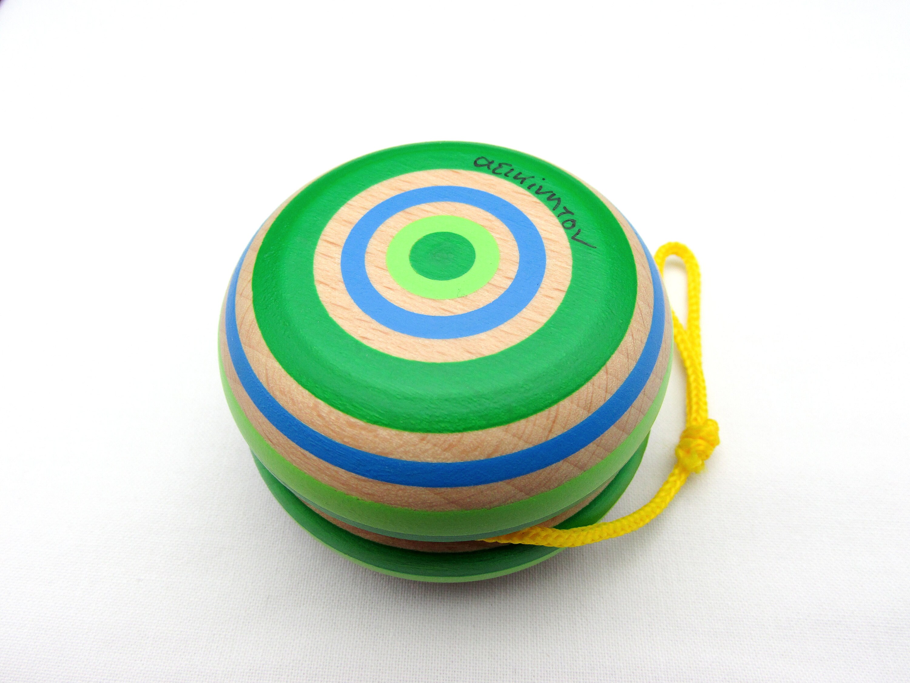Wooden Handmade in Greece Yo Yo 5cm history of Top Included in Greek ...