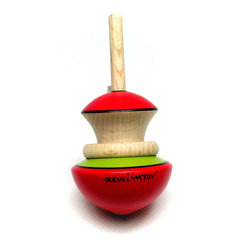 Wooden Spinning Top - Etsy
