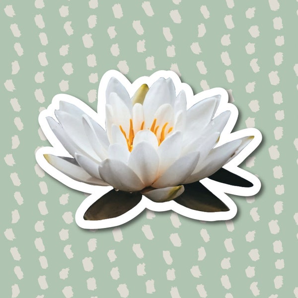 Lotus Flower Sticker - Etsy