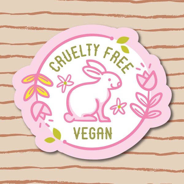 Cruelty Free Sticker - Etsy