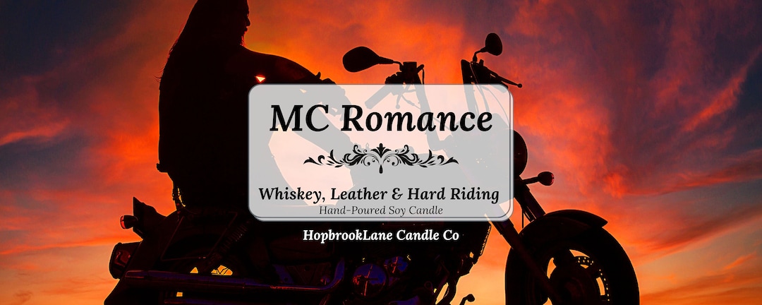 MC Romance - 4 Oz Motorcycle Club Romance Themed Bookish Candle - Etsy