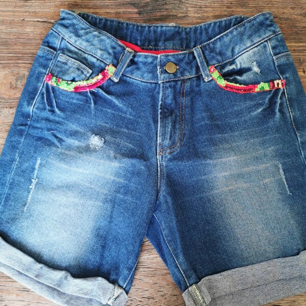 Embellished Shorts - Etsy