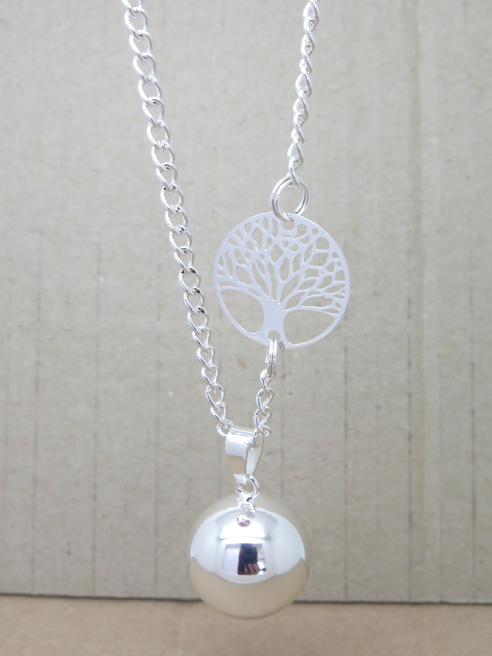 CUSTOMIZABLE Pregnancy Bola Tree of Life Copper Ball Future - Etsy