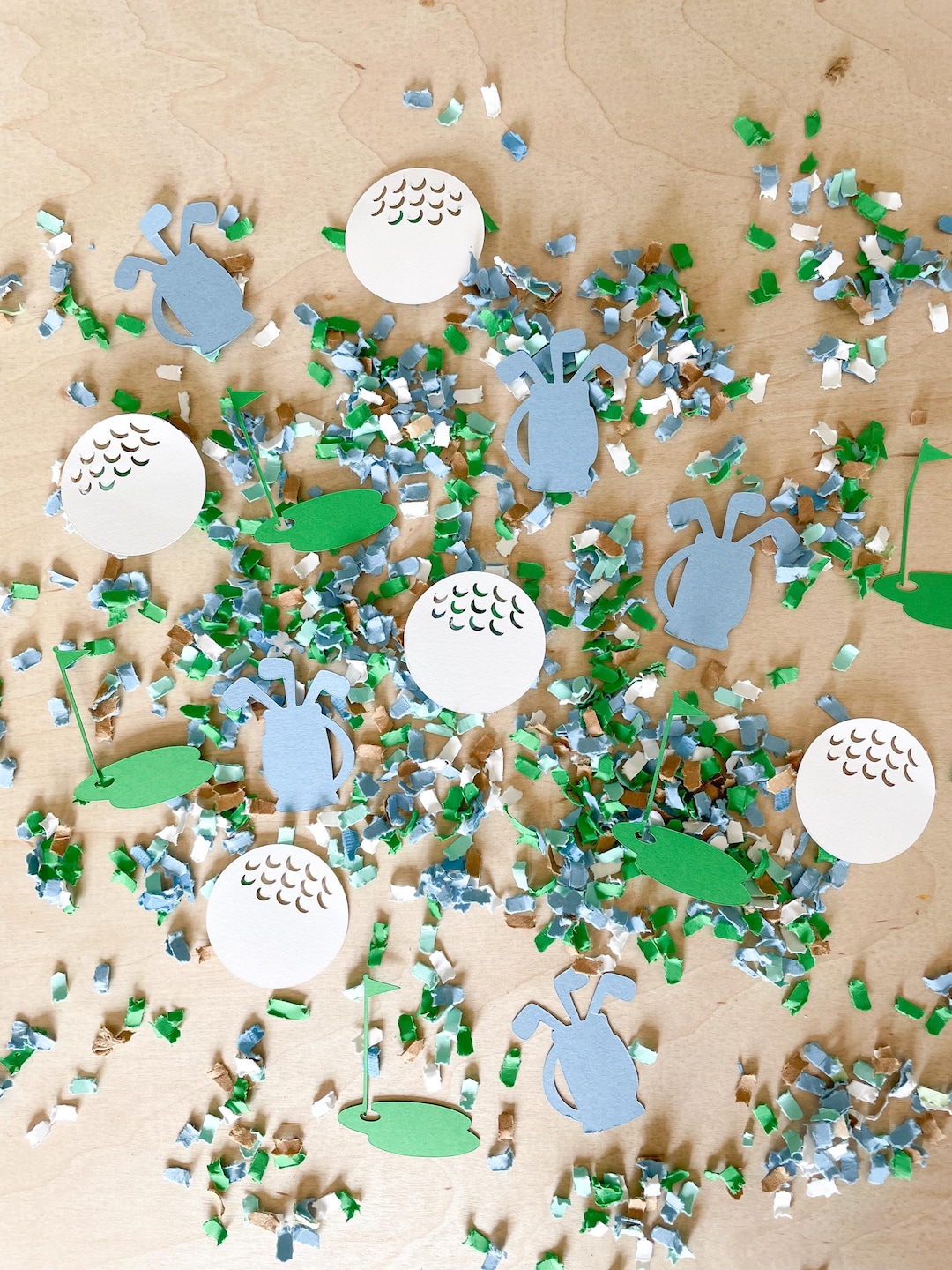 Golf Confetti: Hole in One First Birthday Putter Baby Shower Par-tee ...
