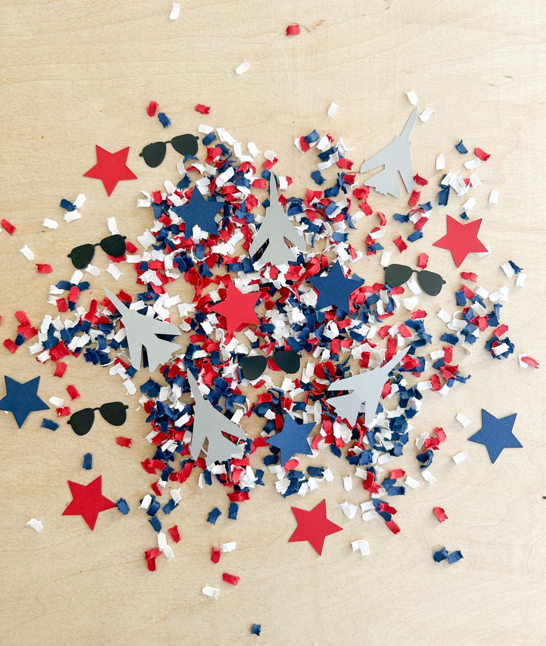 Fighter Jet Confetti Top One Airplane Party Danger Zone Fighter Jet ...