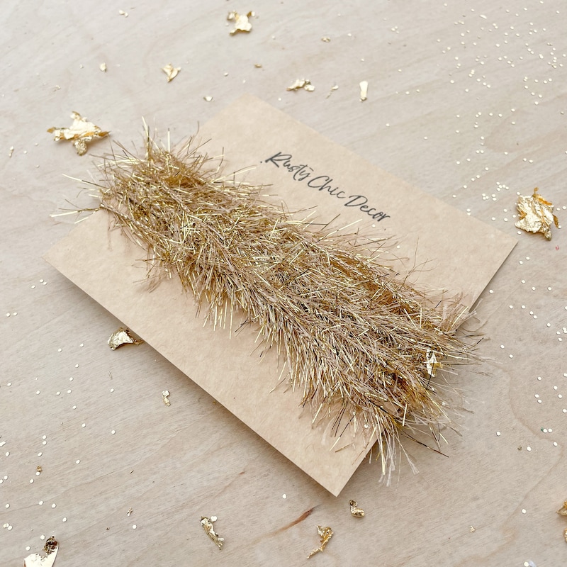 Eyelash Tinsel Ribbon - Etsy