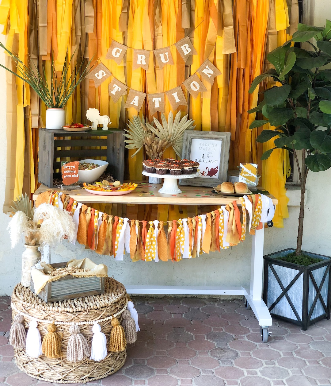 Fall Party Decoation Fall Fabric Banner Fall Photo Shoot Prop Autumn ...
