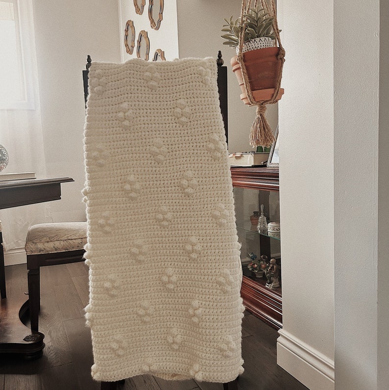 CROCHET PATTERN Cozy Cottage Blanket Pattern - Make Any Size PDF ...