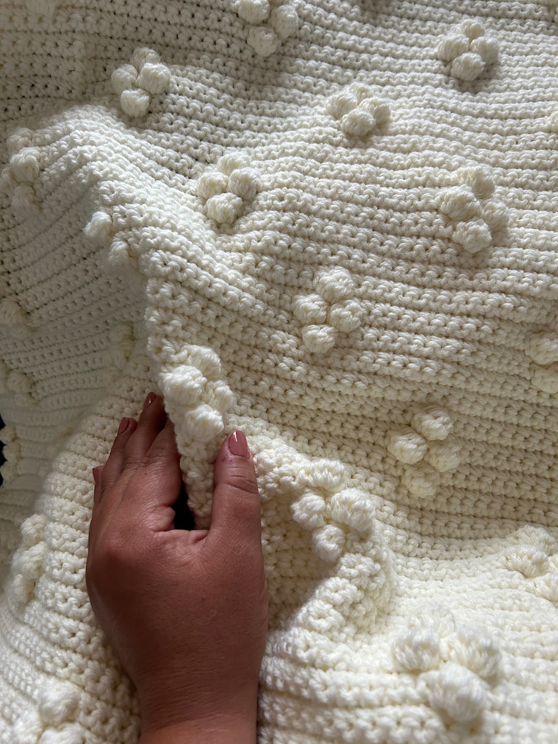 CROCHET PATTERN Cozy Cottage Blanket Pattern - Make Any Size PDF ...
