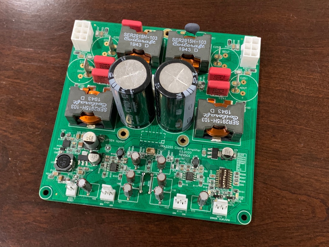 RTR TPA3255 Reference Class D Amplifier - Etsy
