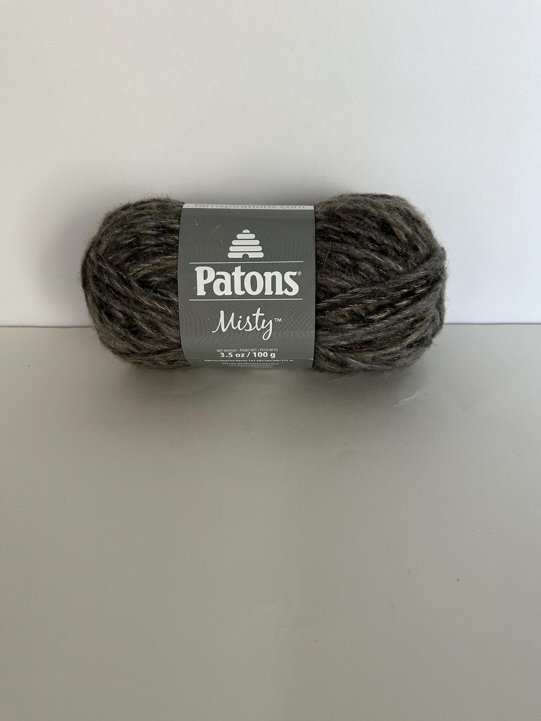 Patons Misty Yarn: Granite Dust Color, Bulky Yarn Blend - Etsy