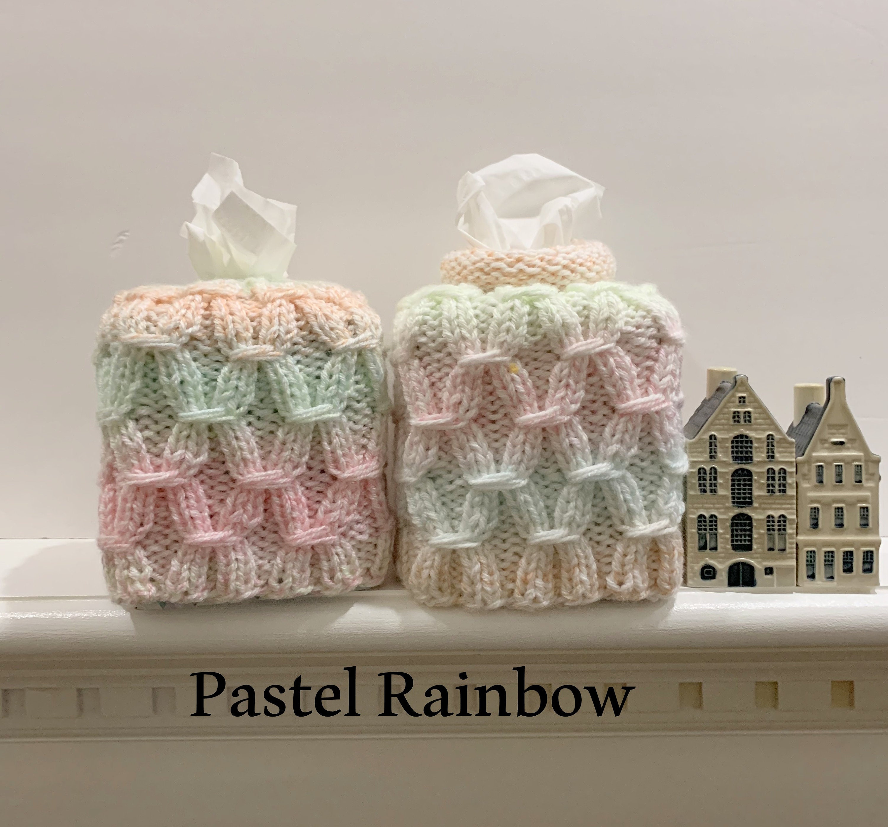 Unique Modern Tissue Box Cover Rainbow Tissue Box Cover | Etsy