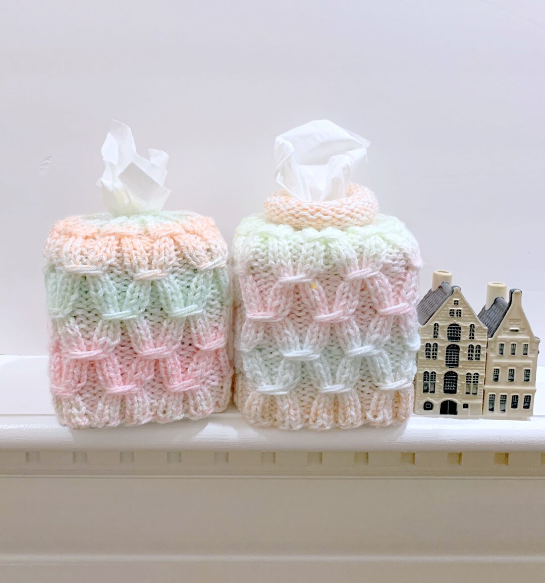 Unique Modern Tissue Box Cover Rainbow Tissue Box Cover Nursery Decor ...