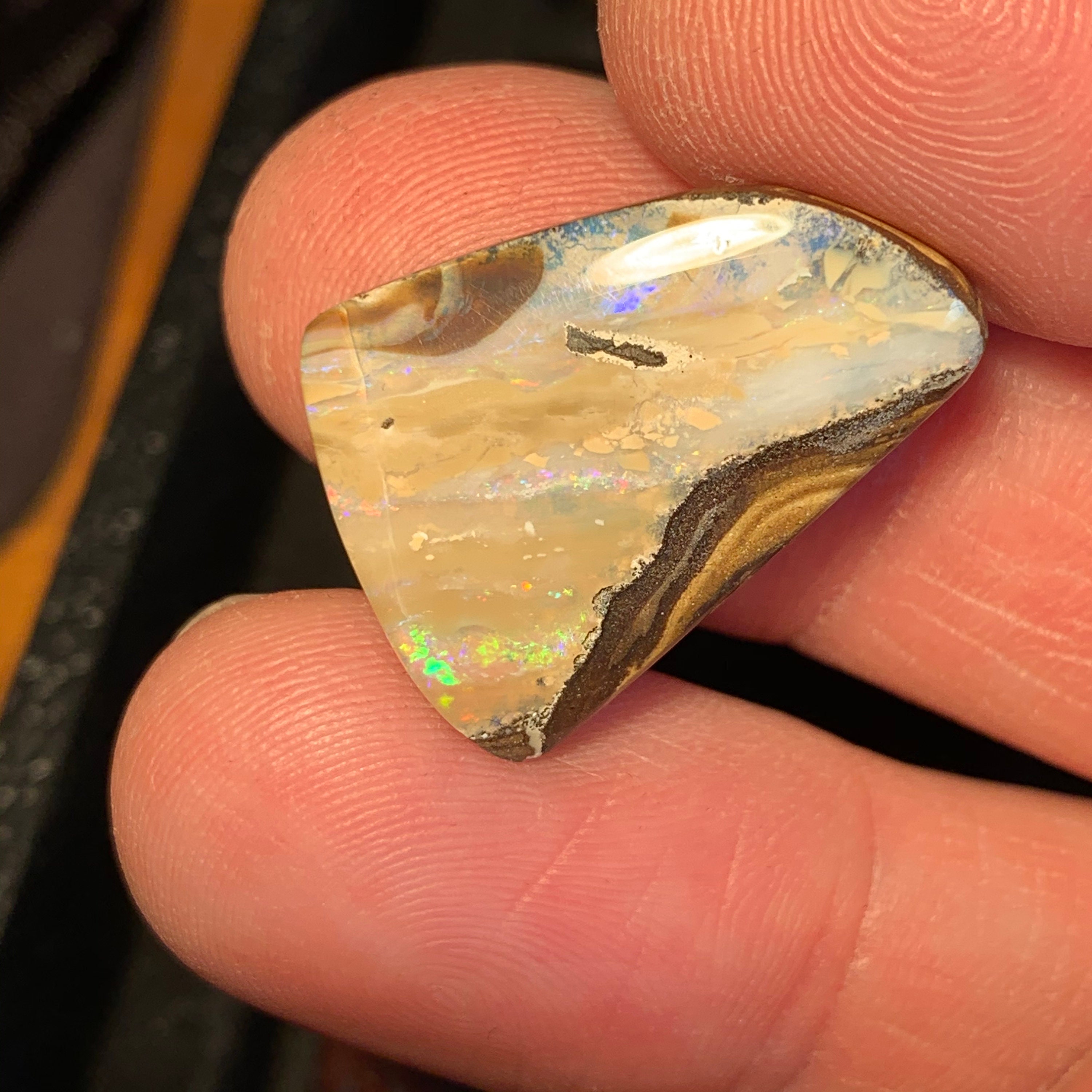 Bright and Shiny Boulder Opal | Etsy