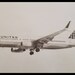 United Airlines Boeing 737 11x14 Archival Print of Pencil Drawing ...