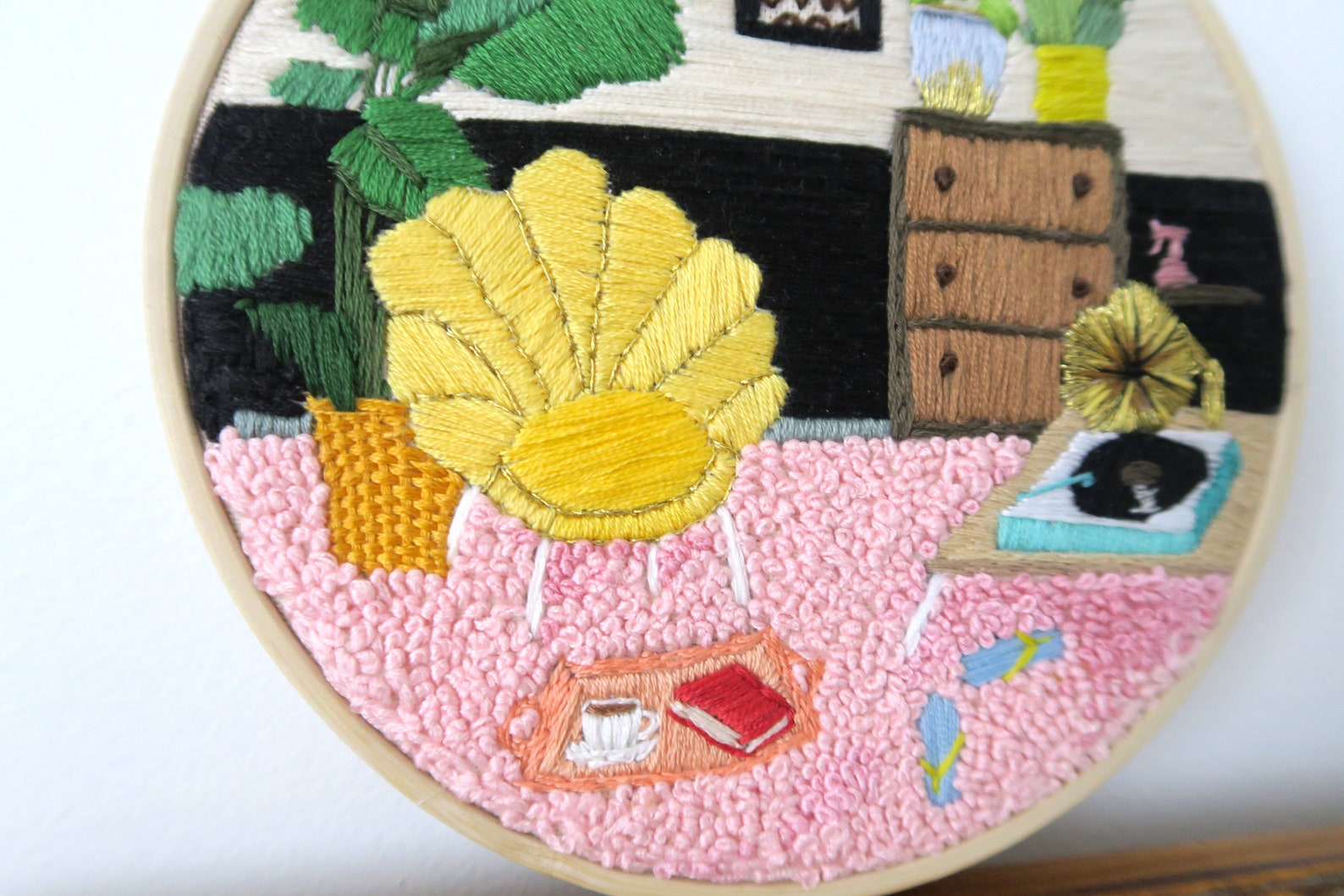 Easy Embroidery Pattern DIY for Beginners Vinyl and Chill - Etsy