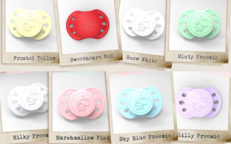 HoneyBug CutiePie Micro Preemie Pacifier For 10-13 Dolls | Etsy