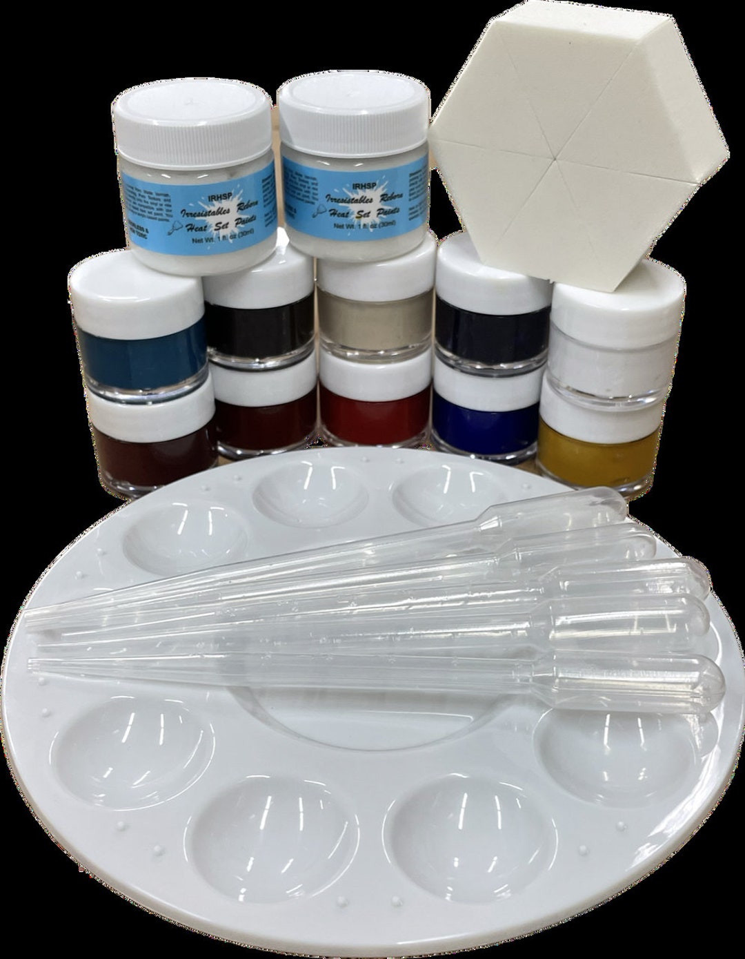 IRHSP Starter Paint Set 10 Colors 2 Mediums + Extras FREE SHIPPING - Etsy