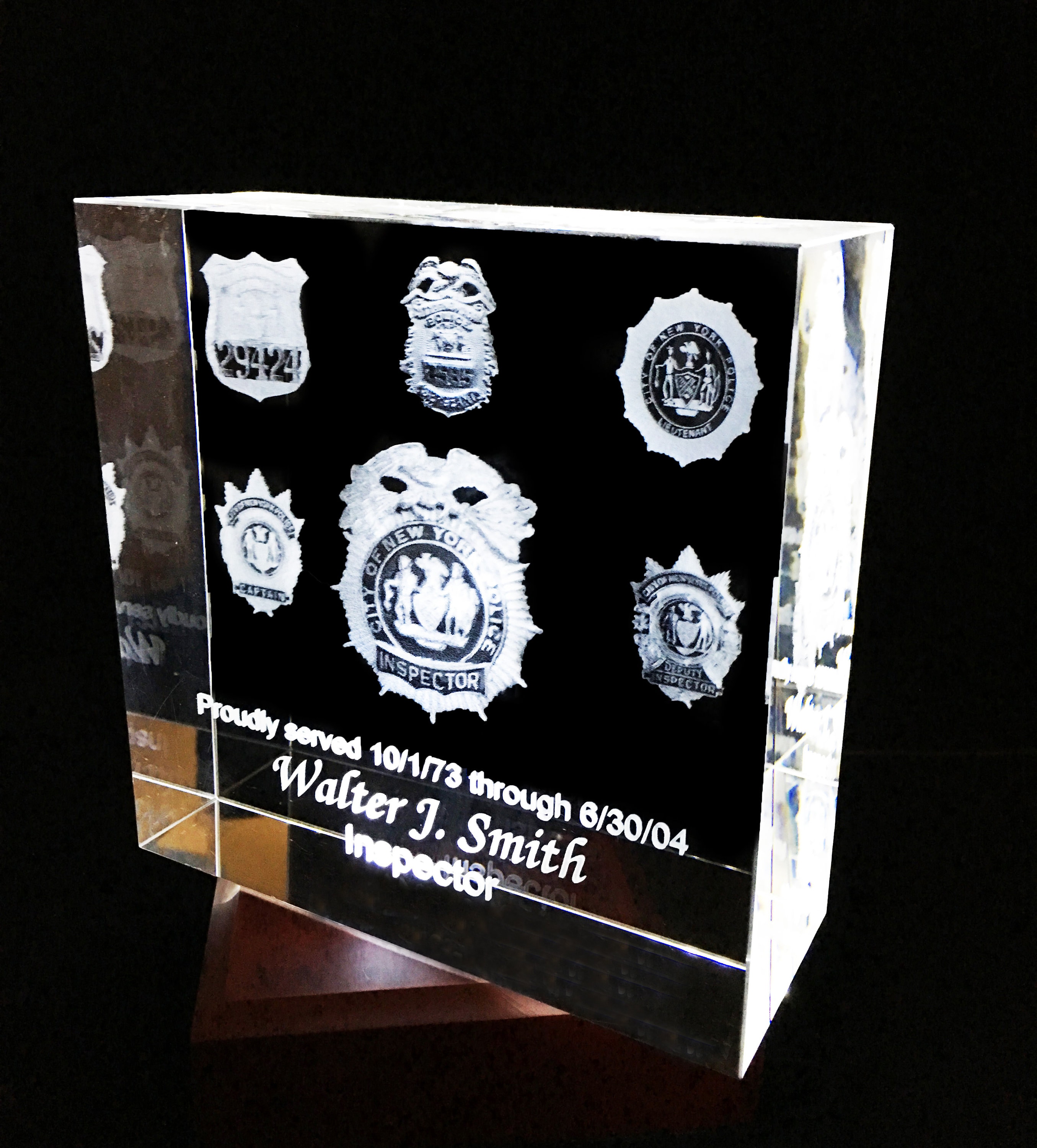 Law Enforcement Crystal Awards, Promotions, Retirements and Special ...